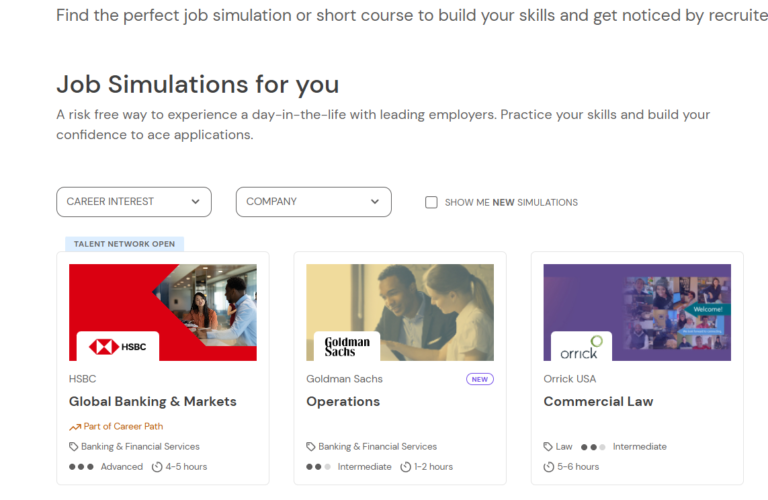 Best Forage Virtual Internship - Internship Schemes